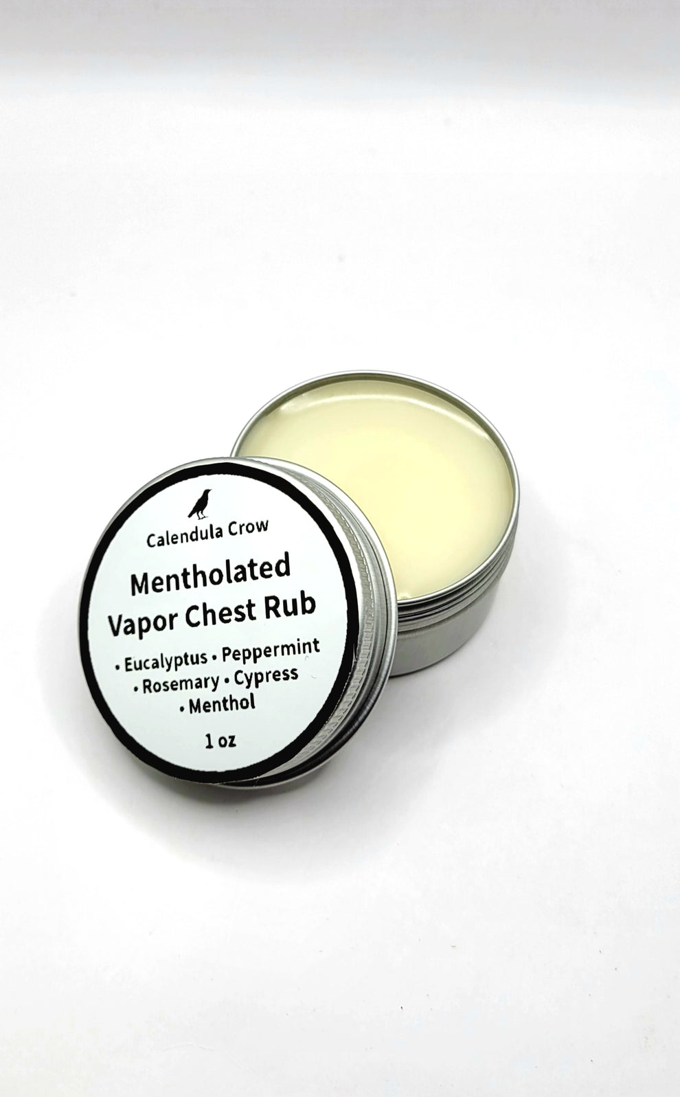 MENTHOLATED VAPOR CHEST RUB – Calendula Crow